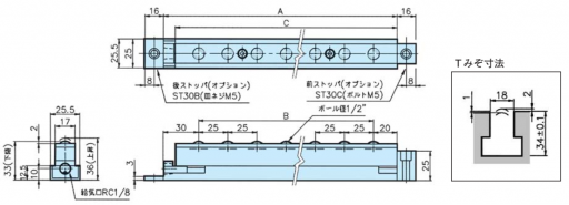 BT30寸法図 | 株式会社ダイナテック
